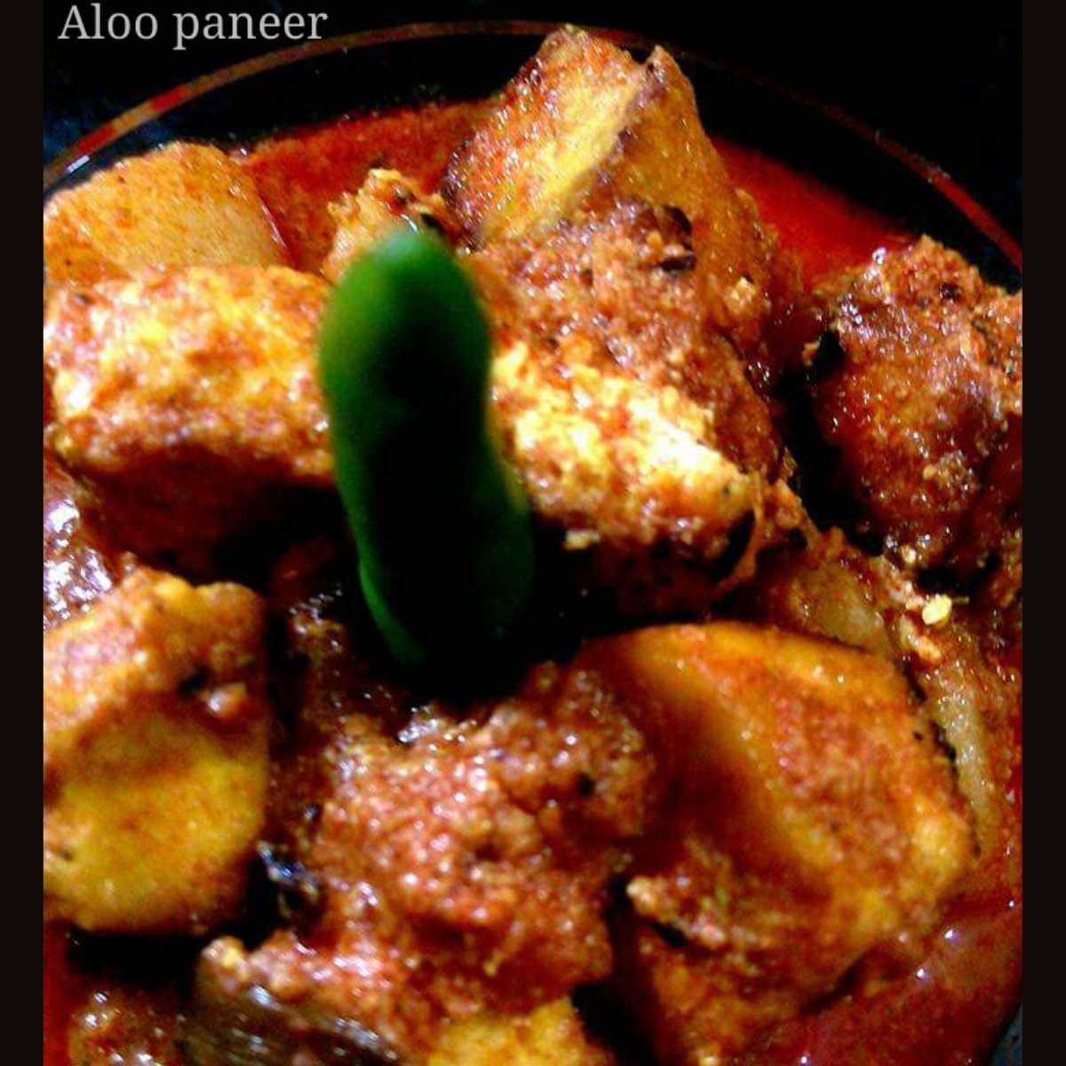 Aloo Paneer - Batter Up With Sujata