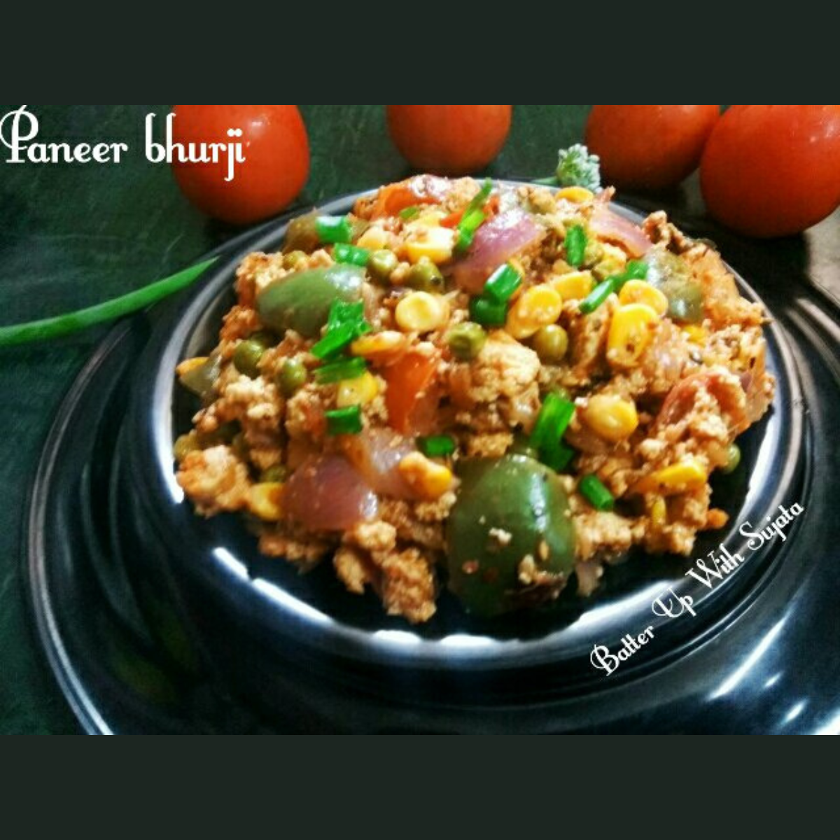 Italian Flavoured Paneer Bhurji - Batter Up With Sujata